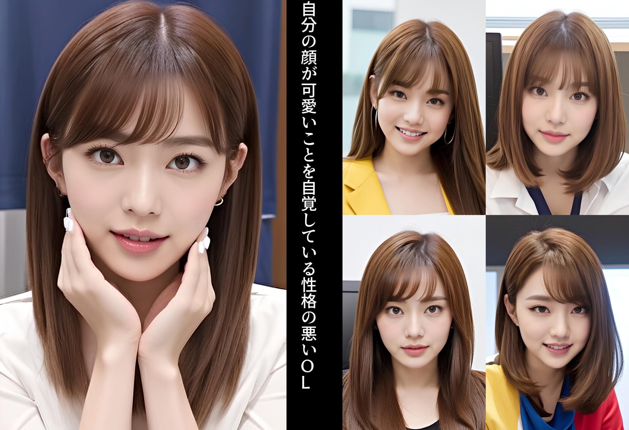 自分の顔が可愛いことを自覚している性格の悪いOL part2 | フェチのためのブログ